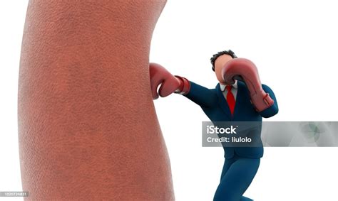 정장 타격 펀칭 가방 권투 훈련에서 만화 남자의 3d 그림 공연에 대한 스톡 사진 및 기타 이미지 공연 권투 선수 권투 스포츠 Istock