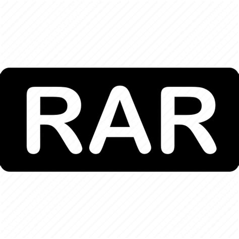 Extension File Format Rar Types Data Folder Icon Download On Iconfinder