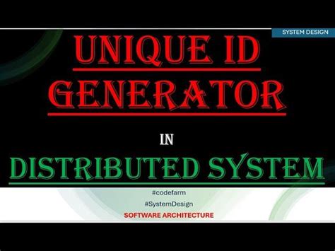 Arvind Kumar On Linkedin Unique Id Generator In Distributed System