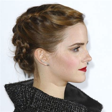 Emma Watson Updo Hairstyles