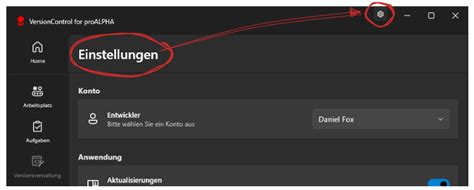 Konfiguration Fox Framework