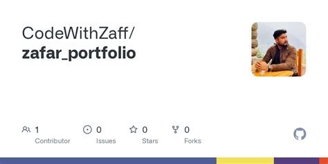 Github Codewithzaffzafarportfolio