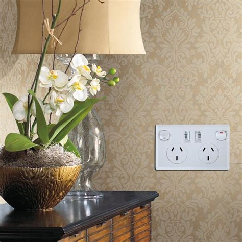 Universal Usb Wall Socket Ac V Double Usb Cha Grandado
