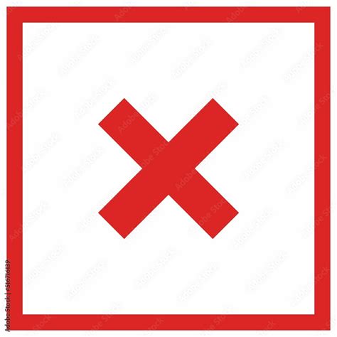 Wrong Marks Cross Marks Rejected Disapproved No False Not Ok