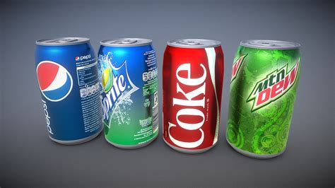 Soda Cans Download Free 3d Model By Yanez Designs Yanez Designs 4e0be61 Sketchfab