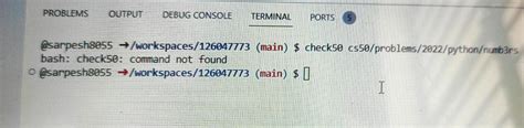 Negative My Terminal Showing Username Workspaces 12604773 Main