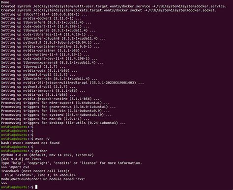 Cuda Cudnn Opencv Unavaliable After Installing Jetpack 511 On Xavier Nx Jetson Xavier Nx