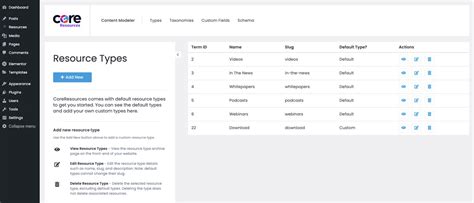 Resource Types Bnp Engage Marketplace