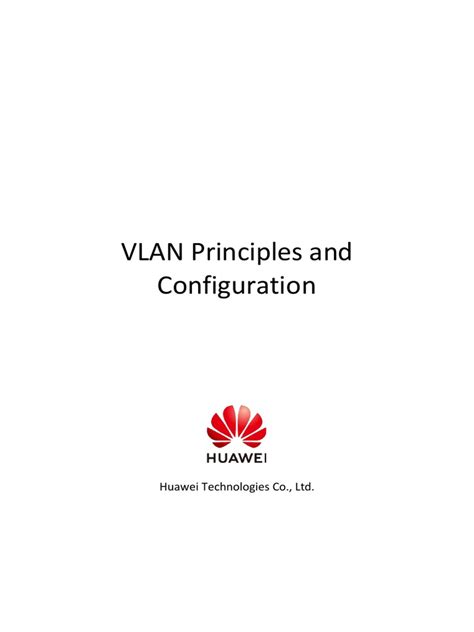 05 Vlan Principles And Configuration Pdf Computer Network Network