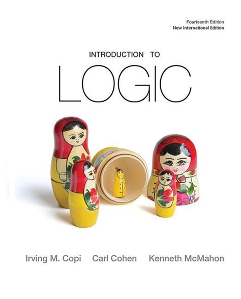 Introduction To Logic Paperback Logic Book Logic Ebook