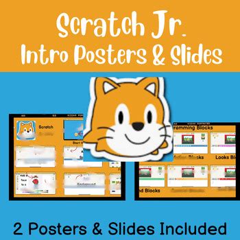 Scratch Jr Posters Slides Introduction Programming For Beginning Coding