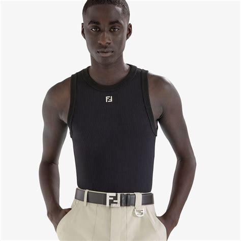 T Shirts And Polos Black Ready To Wear For Men Fendi Usa