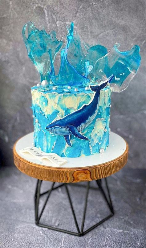 Торт Кит Ocean Cakes Novelty Cakes Whale Cakes