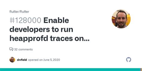 Enable Developers To Run Heapprofd Traces On Flutter Applications