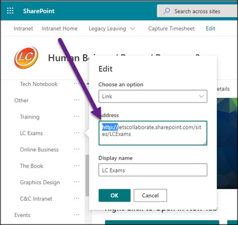 how to add a new tab in sharepoint