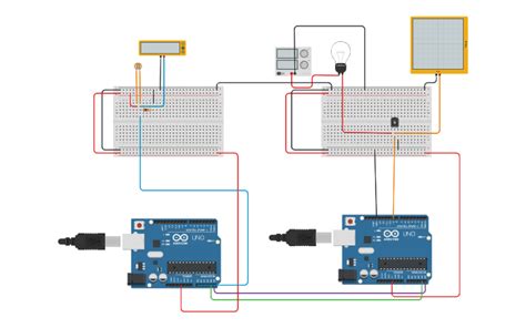 Circuit Design I2c Tinkercad
