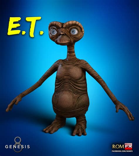 Et The Extra Terrestrial For G M And G M Daz Content By Romfx