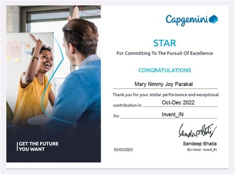 Onwardsandupwards Lifeatcapgemini Getthefutureyouwant Thankyou Mary Nimmy Joy 54 Comments