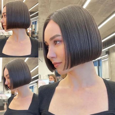 Jaw Length Bob Haircut Frisuren Haarschnitte Frisuren Haarschnitt