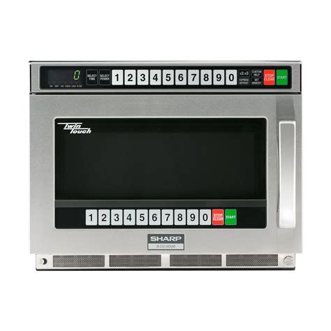 Sharp Rcd1800m Twintouch 1800w Commercial Microwave