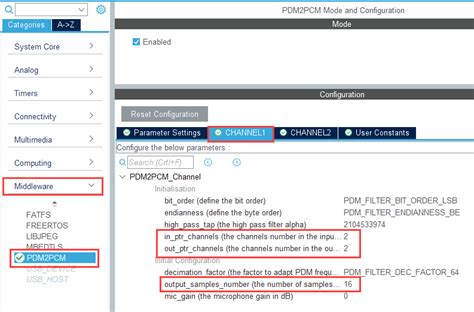 Capture Pdm Stereo Audio On Stm32 Processor Matlab And Simulink