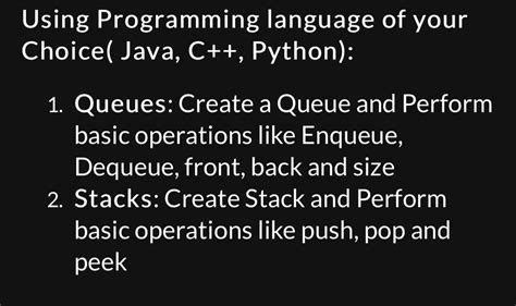 Solved Using Programming Language Of Your Choice Java C Chegg