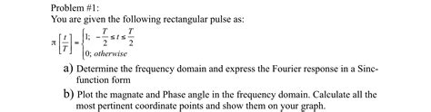 Solved Problem You Are Given The Following Rectangular Chegg