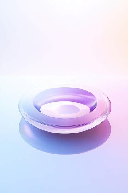 Abstract Color Gradient Soft Color Transition Organic Geometry Pattern Background Premium Ai