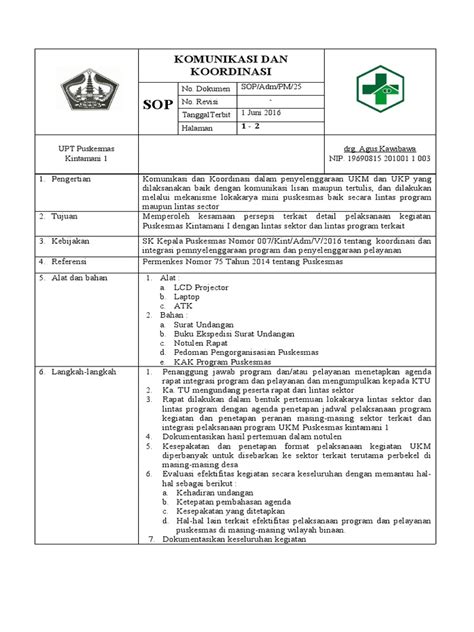 2313 Spo Kordinasi Dan Komunikasi Pdf