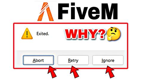 Fivem Name Exited Problem And Not Opening Fivem Server Down Today Youtube