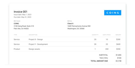 How To Create Professional Looking Invoices