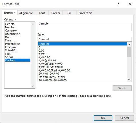 How To Create A Customised Format In Excel