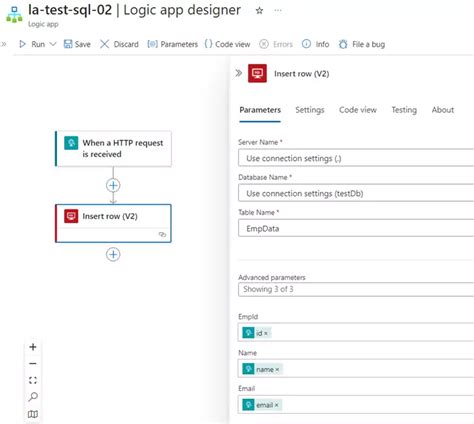 Logic App Insert Data Into On Prem Sql Server Estudy 247