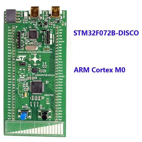 Плата разработки stm32f072b disco mcu stm32f072rbt6 arm cortex m0