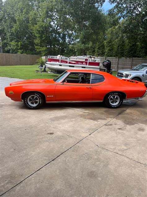 1969 Pontiac GTO Judge PHS Carousel Red 4 Speed S Matching