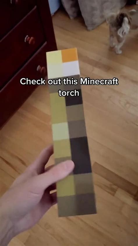 Gamer Torch Minecraft Accessories Minecraft Minecraft Tutorial