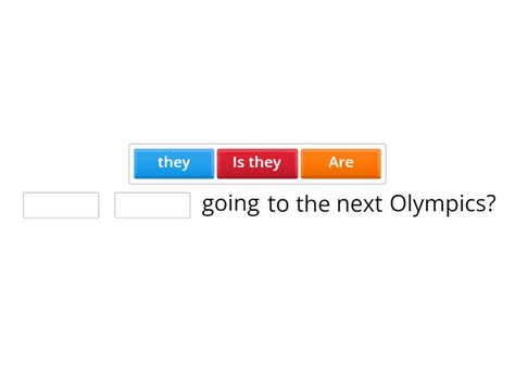 Interrogative Present Continuous As Future Complete The Sentence