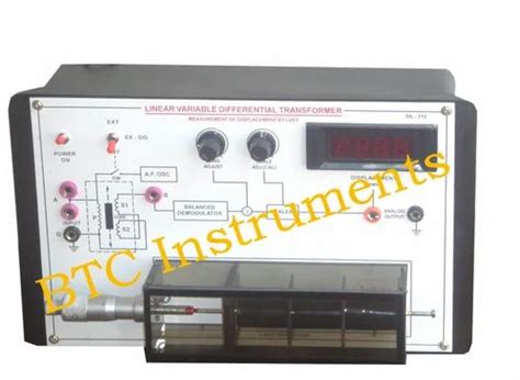 Displacement Measurement Using Lvdt Trainer Kit At ₹ 9500 Piece Lvdt