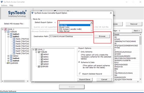 Access To CSV Conversion Using Perfect Methods