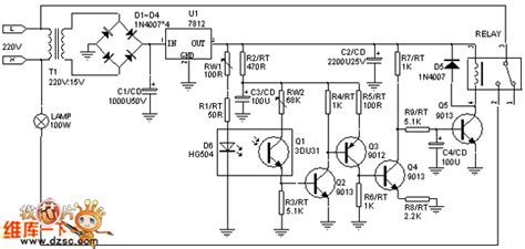 Simple Infrared Ray Control Lighting Switch Circuit Control Circuit Circuit Diagram SeekIC