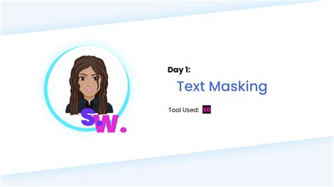 Text Masking Auto Animate Micro Interaction