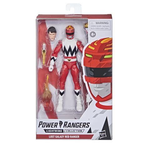 Power Rangers Lightning Collection Lost Galaxy Red Ranger 6 Inch