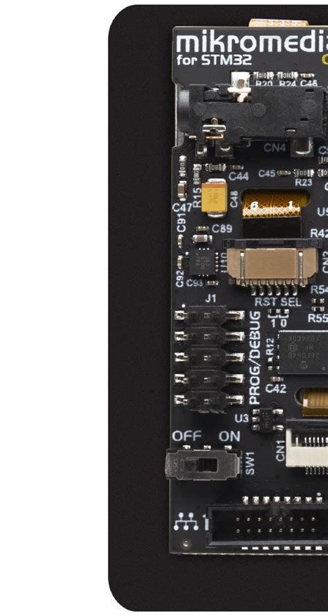 Mikromedia 3 For Stm32f4 Capacitive Fpi With Bezel Mikroe