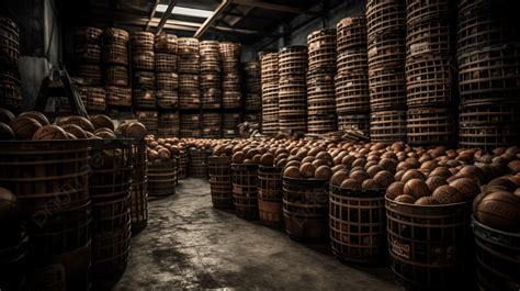 어두운 창고 안에 계란이 있는 많은 계란 통 창고에 보관된 농구공 고화질 사진 사진 목재 배경 일러스트 및 사진 무료 다운로드 Pngtree