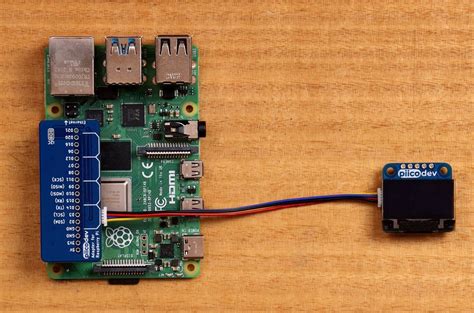 piicodev oled module ssd1306 raspberry pi guide tutorial australia