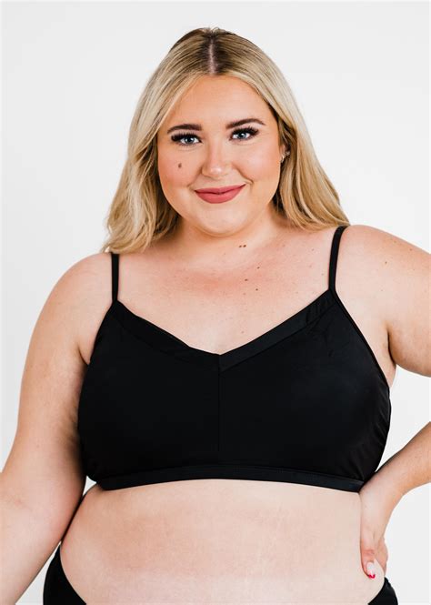 Plus Size Lena Swim Top With Long Bike Swim Shorts Calypsa By Modli