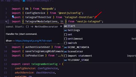 how to use wizard · issue 350 · robot mafia nestjs telegraf · github