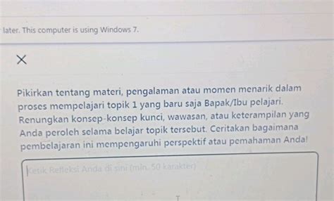 Later This Computer Is Using Windows 7 X StudyX