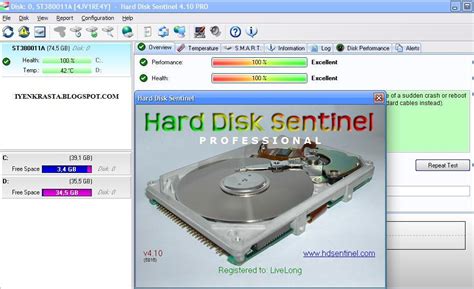 Hard Disk Sentinel Professional V4 10 Build 5816 Key Download Software Gratis