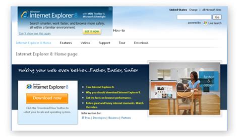 Microsoft To Start Pushing IE 8 To Existing IE Users News DMXzone COM